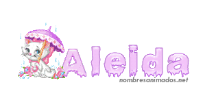 Gifs Animados del Nombre Aleida. Imágenes gifs. Firmas animadas