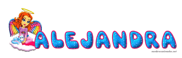 Gifs Animados del Nombre Alejandra. Imágenes gifs. Firmas animadas