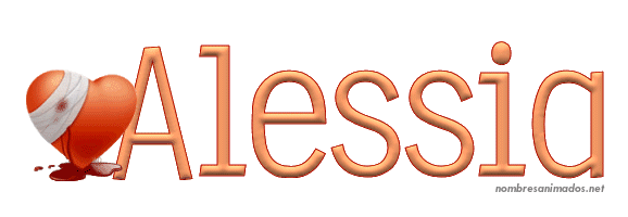 Gifs Animados del Nombre Alessia. Imágenes gifs. Firmas animadas