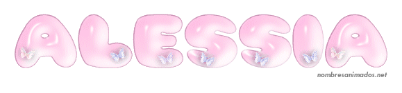 Gifs Animados del Nombre Alessia. Imágenes gifs. Firmas animadas