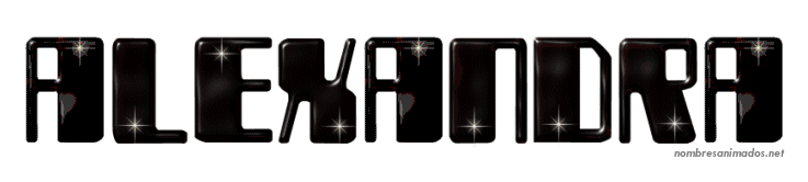 Gifs Animados del Nombre alexandra. Imágenes gifs. Firmas animadas
