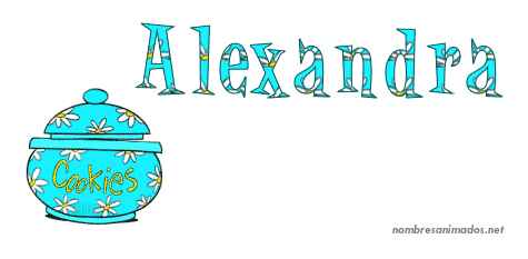 Gifs Animados del Nombre alexandra. Imágenes gifs. Firmas animadas