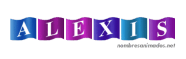 Gifs Animados del Nombre Alexis. Imágenes gifs. Firmas animadas