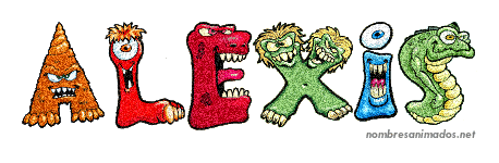 Gifs Animados del Nombre Alexis. Imágenes gifs. Firmas animadas