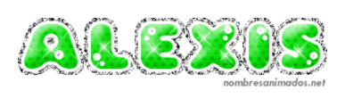 Gifs Animados del Nombre Alexis. Imágenes gifs. Firmas animadas