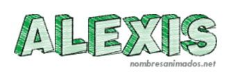 Gifs Animados del Nombre Alexis. Imágenes gifs. Firmas animadas
