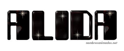 Gifs Animados del Nombre Alida. Imágenes gifs. Firmas animadas