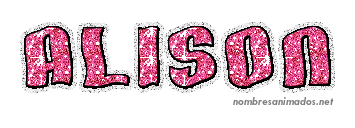 Gifs Animados del Nombre Alison. Imágenes gifs. Firmas animadas