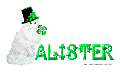 Gifs Animados del Nombre Alister. Imágenes gifs. Firmas animadas