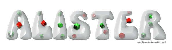 Gifs Animados del Nombre Alister. Imágenes gifs. Firmas animadas