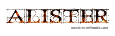 Gifs Animados del Nombre Alister. Imágenes gifs. Firmas animadas
