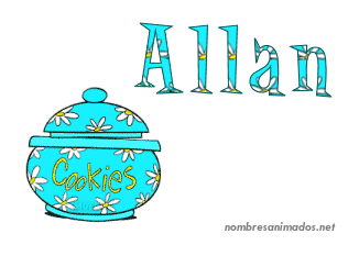 Gifs Animados del Nombre Allan. Imágenes gifs. Firmas animadas