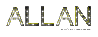Gifs Animados del Nombre Allan. Imágenes gifs. Firmas animadas