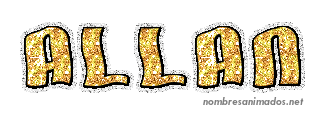 Gifs Animados del Nombre Allan. Imágenes gifs. Firmas animadas