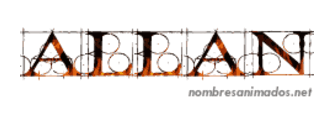 Gifs Animados del Nombre Allan. Imágenes gifs. Firmas animadas