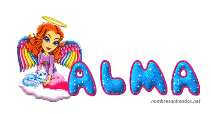 Gifs Animados del Nombre Alma. Imágenes gifs. Firmas animadas