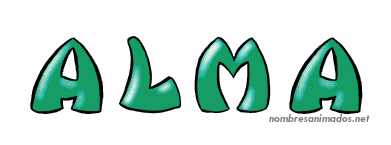 Gifs Animados del Nombre Alma. Imágenes gifs. Firmas animadas