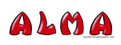 Gifs Animados del Nombre Alma. Imágenes gifs. Firmas animadas