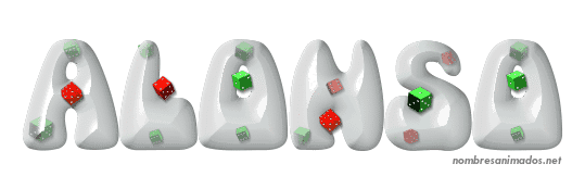 Gifs Animados del Nombre Alonso. Imágenes gifs. Firmas animadas