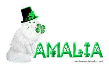 Gifs Animados del Nombre Amalia. Imágenes gifs. Firmas animadas