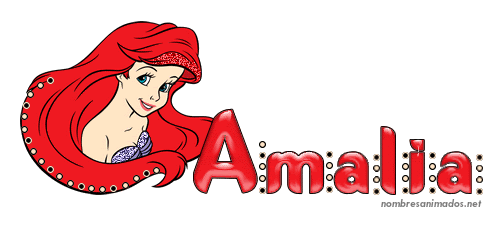 Gifs Animados del Nombre Amalia. Imágenes gifs. Firmas animadas
