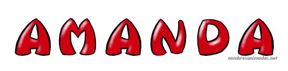 Gifs Animados del Nombre Amanda. Imágenes gifs. Firmas animadas