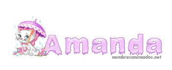 Gifs Animados del Nombre Amanda. Imágenes gifs. Firmas animadas