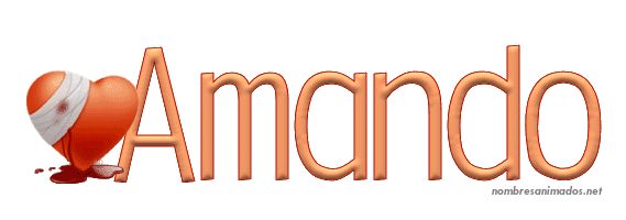 Gifs Animados del Nombre Amando. Imágenes gifs. Firmas animadas
