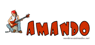 Gifs Animados del Nombre Amando. Imágenes gifs. Firmas animadas