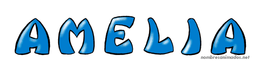 Gifs Animados del Nombre Amelia. Imágenes gifs. Firmas animadas