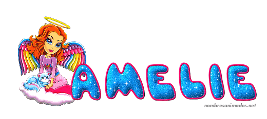 Gifs Animados del Nombre Amelie. Imágenes gifs. Firmas animadas