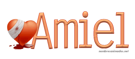 Gifs Animados del Nombre Amiel. Imágenes gifs. Firmas animadas