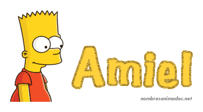 Gifs Animados del Nombre Amiel. Imágenes gifs. Firmas animadas