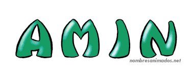 Gifs Animados del Nombre Amin - 0137