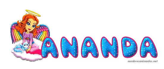Gifs Animados del Nombre Ananda. Imágenes gifs. Firmas animadas