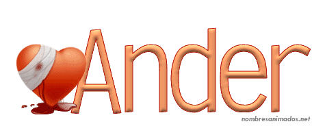 Gifs Animados del Nombre Ander. Imágenes gifs. Firmas animadas