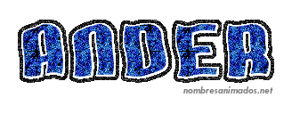Gifs Animados del Nombre Ander. Imágenes gifs. Firmas animadas