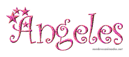 Gifs Animados del Nombre Angeles. Imágenes gifs. Firmas animadas