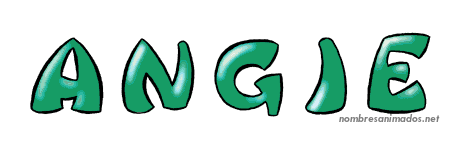 Gifs Animados del Nombre Angie. Imágenes gifs. Firmas animadas
