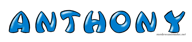 Gifs Animados del Nombre Anthony. Imágenes gifs. Firmas animadas