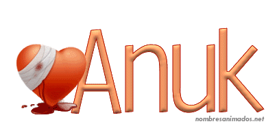 Gifs Animados del Nombre Anuk. Imágenes gifs. Firmas animadas