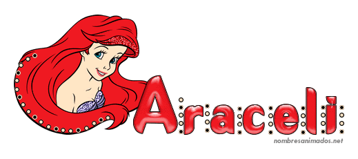 Gifs Animados del Nombre Araceli. Imágenes gifs. Firmas animadas