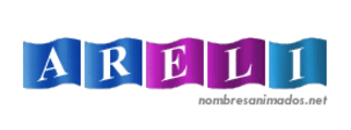 Gifs Animados del Nombre Areli. Imágenes gifs. Firmas animadas