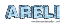 Gifs Animados del Nombre Areli. Imágenes gifs. Firmas animadas