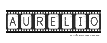 Gifs Animados del Nombre Aurelio. Imágenes gifs. Firmas animadas