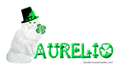 Gifs Animados del Nombre Aurelio. Imágenes gifs. Firmas animadas