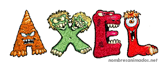 Gifs Animados Axel. Imágenes Animadas del Nombre Axel