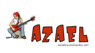 Gifs Animados del Nombre Azael. Imágenes gifs. Firmas animadas