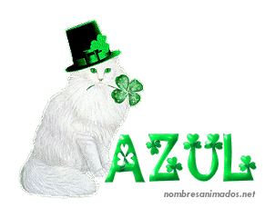 Gifs Animados del Nombre Azul. Imágenes gifs. Firmas animadas