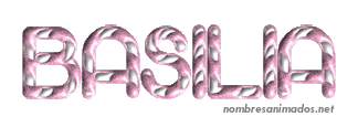 Gifs Animados del Nombre Basilia. Imágenes gifs. Firmas animadas